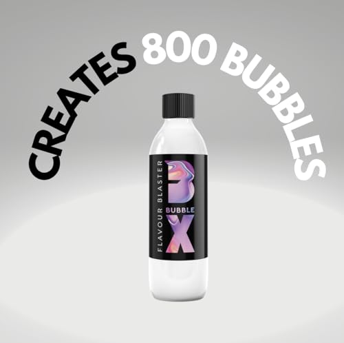 Official Flavor Blaster BUBBLEX 180ml (2 Pack) Flavor Blaster Pro 2 and Flavor Blaster Mini Cocktail Smoke Gun Aroma Bubbles, Cocktail Bubble Solution