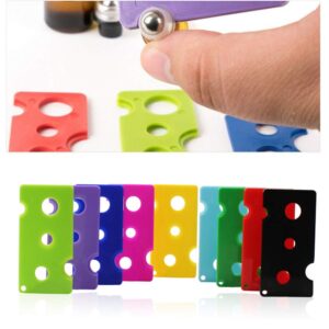 Lurrose 10 Pcs Essential Oils Opener Multifunction Plastic Remover Accessory Opener Key Tool for Roller Balls Rollons Caps Most Bottle