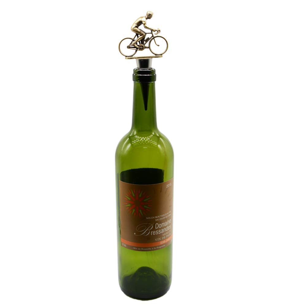 Mens Road Bike Bottle Wine Stoppers Souvenirs Gifts