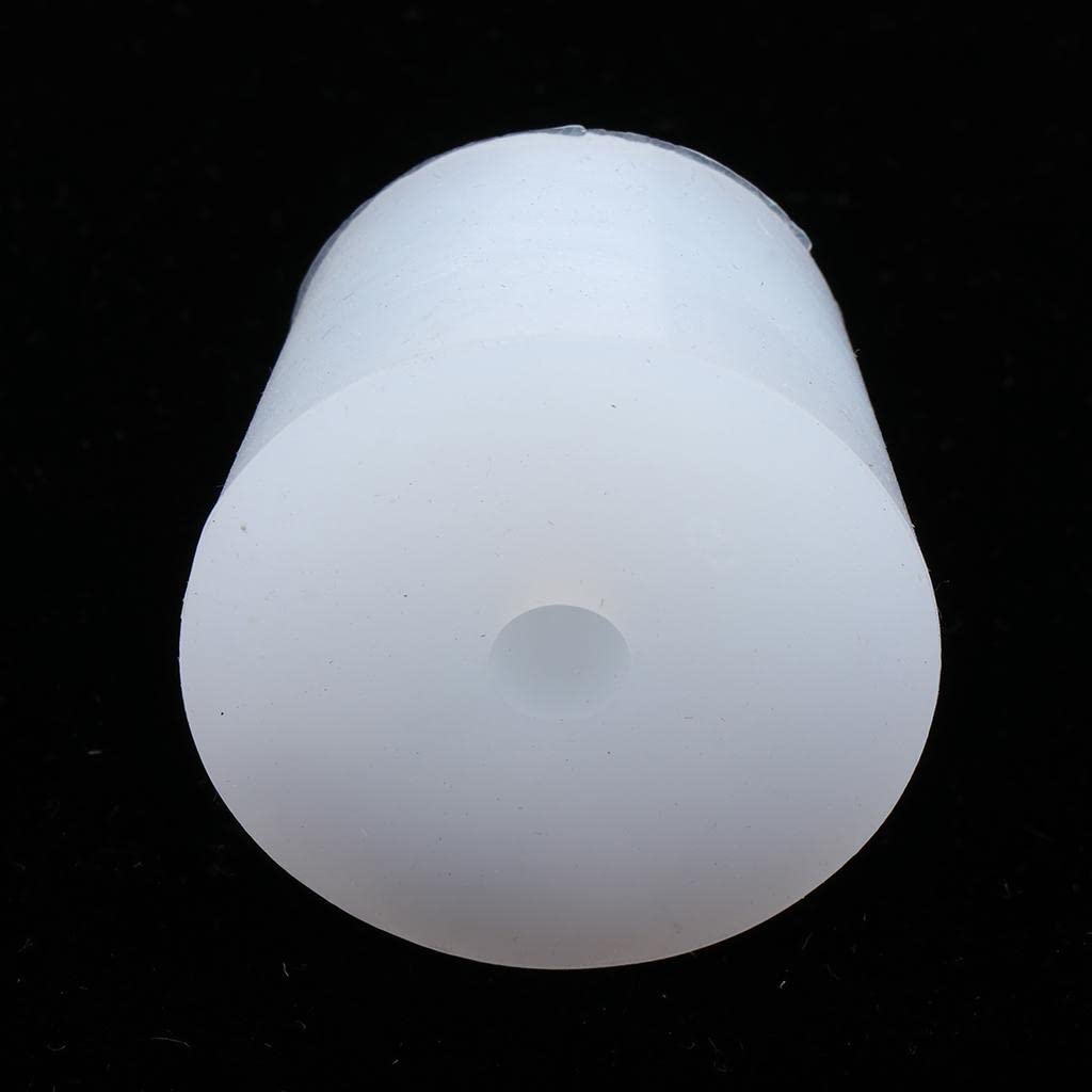 Generic 1 Piece Rubber Bung Stopper Wine Bottle Plugs Silicone Bungs Solid, 8# 3.2-4.2cm Hole