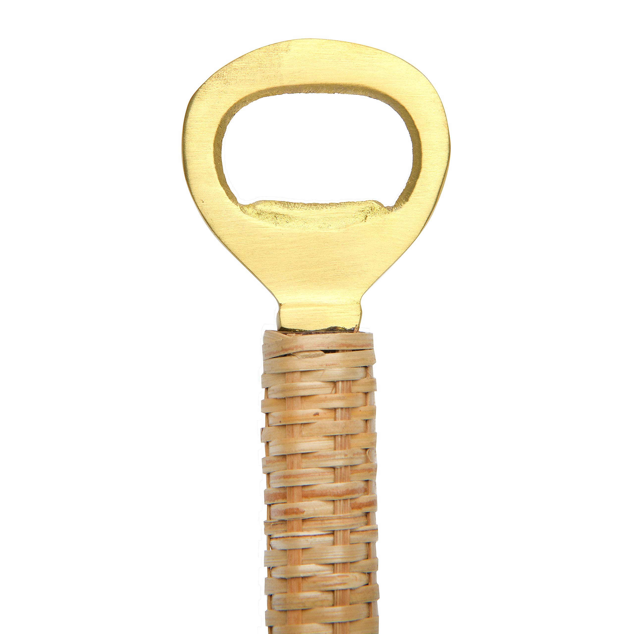 Creative Co-Op Brass Handle Bottle Opener