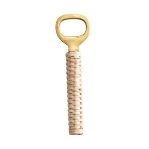 Creative Co-Op Brass Handle Bottle Opener