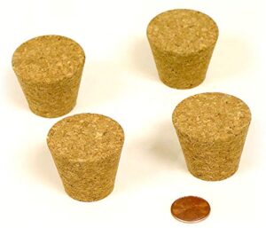 national artcraft® composition cork stoppers with 1-1/2" top and 1" bottom (pkg/9)