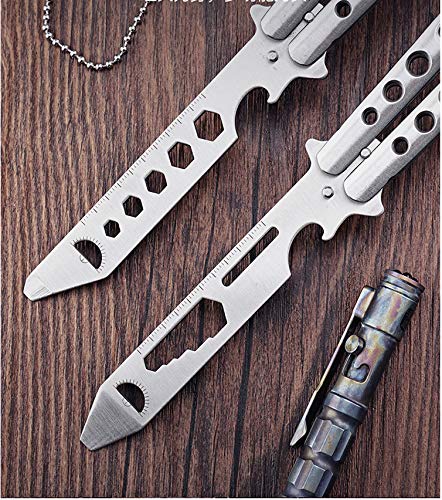 Butterfly Multifunctional Tool Novelty Bali-Bottle Opener for Beer Soda Bartender Practicing Flip