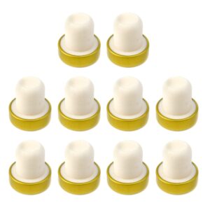 faotup 10pcs t-shape corks for wine bottles silicone wine bottle stoppers t-shaped wine bottle corks wine corks sealing plug, 1.18"x1.14"