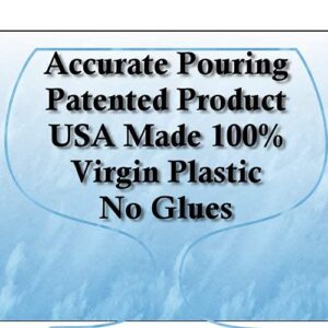 Precision Pour Measured Pourers With BUG & DUST FLAP 1-1/2 Oz"BLUE" Measured Pour. #1 Selling Brand- 10 Per Pack, Made entirely in the USA