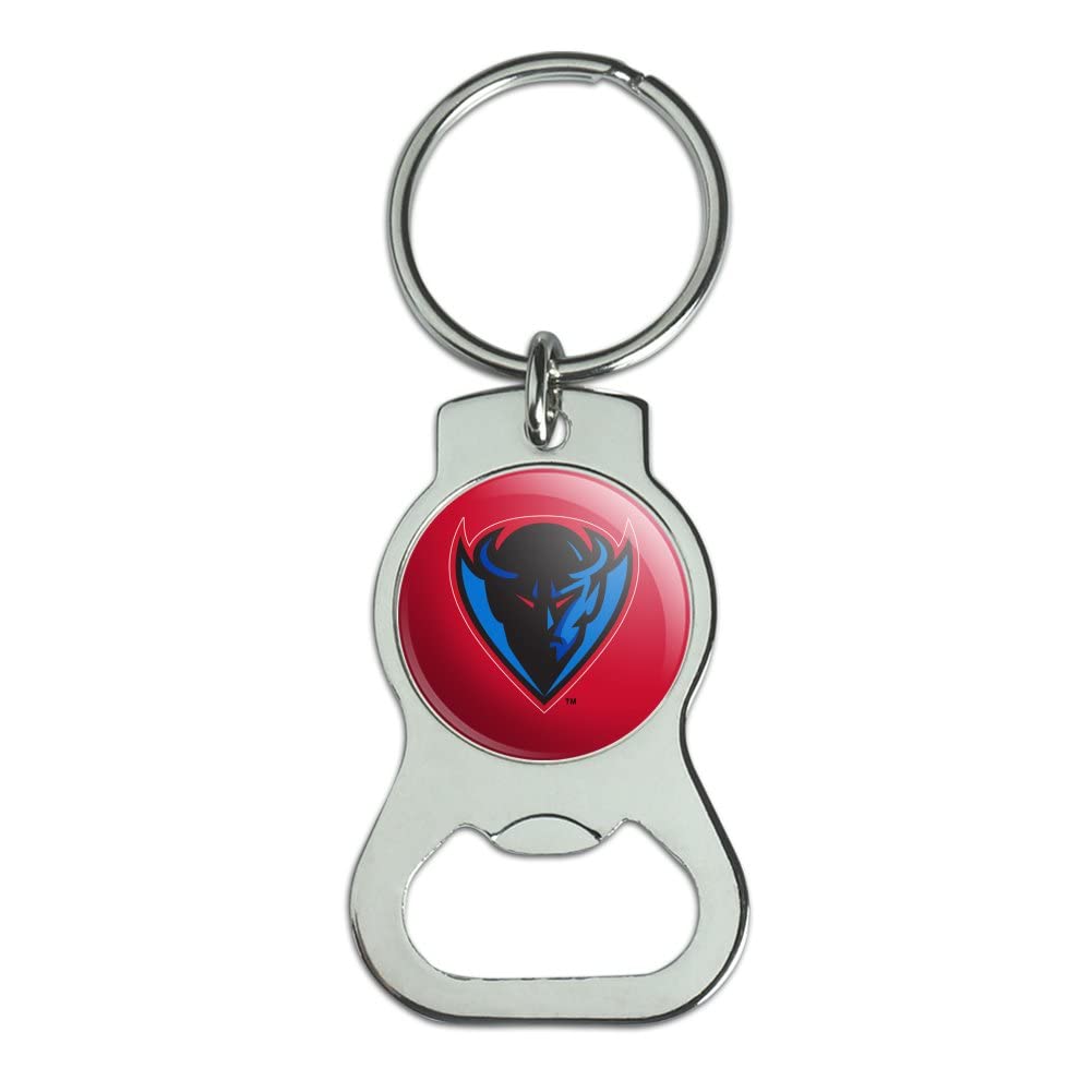 GRAPHICS & MORE DePaul Secondary Logo Keychain with Bottle Cap Opener