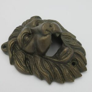 Cast Iron Wall Mounted Lion Head Themed Bottle Opener Bron e