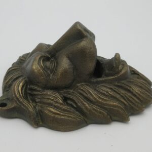 Cast Iron Wall Mounted Lion Head Themed Bottle Opener Bron e