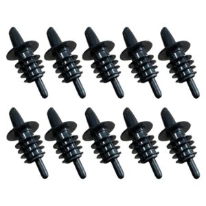 tofficu 10pcs wine stopper wine pourer dispenser pourers for cocktail vinegar tapered stopper spout wine saver stopper drink dispensers cocktail dispensers plug pvc vintage