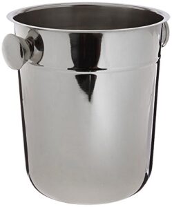 winco wb-8 wine bucket, 8-quart, stainless steel, medium