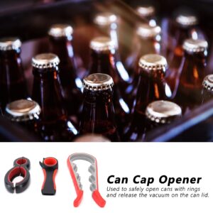 Cyrank 3pcs Jar Opener Bottle Opener Kit, 4 in 1 Jar Opener for Seniors with Arthritis Easy Twist Jar Opener Can Opener for Weak Hands Children, Elderly and Arthritis Sufferers