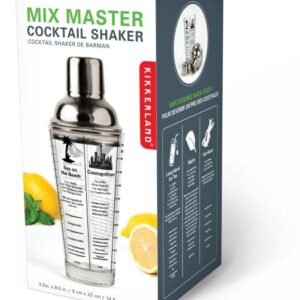 Kikkerland Mix Master Cocktail Shaker