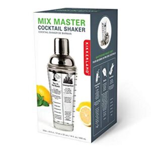 Kikkerland Mix Master Cocktail Shaker