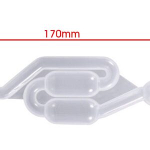 2 Piece S-Shape Air Lock Twin Bubble Plastic with #6 Rubber Stopper Grommet Homebrew Fermentation Wine Valve Wine Beer Making Twin Bubble Fermentation