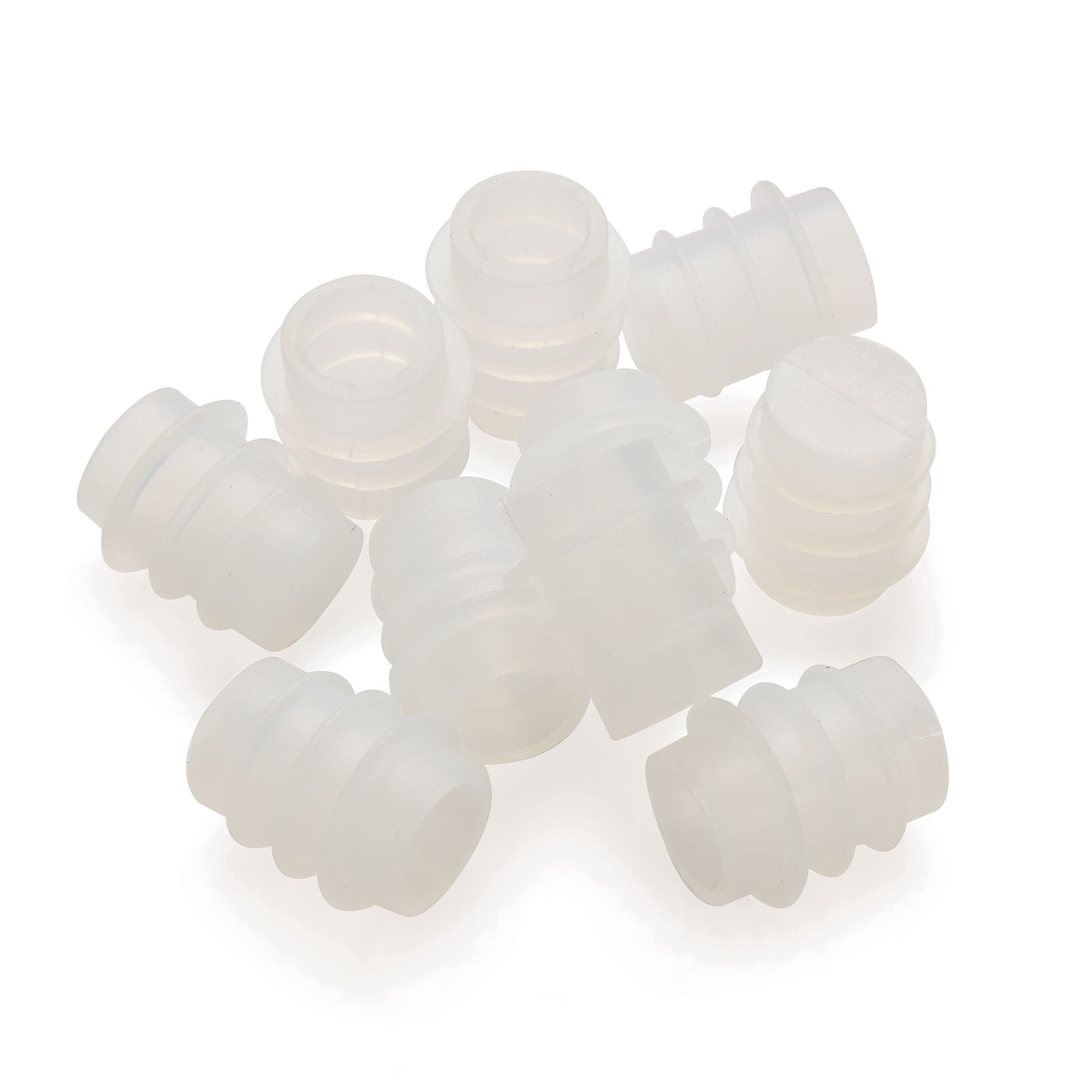 WoodRiver Silicone Bottle Stoppers (10-Pack)