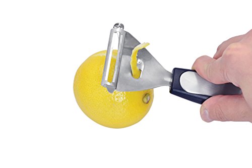 HIC Kitchen Bar Tool, Bottle Opener, Can Punch and Citrus Peeler, Japanese Stainless Steel, BPA Free