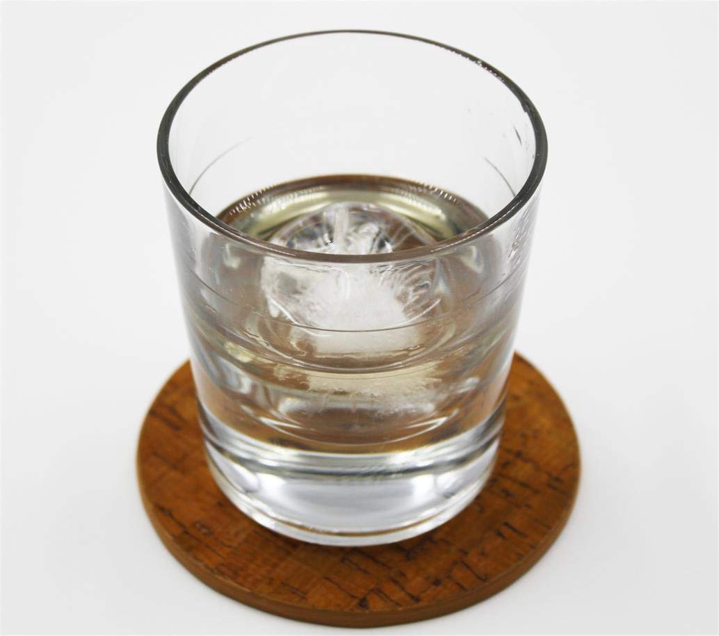 Whiskey Stones Set include 4 Large Sphere Granite Whiskey Rocks + Silicone Ice cube tray + Stainless Steel Tong. Large and Reusable whiskey stone could chill your Whiskey & Beverage longer