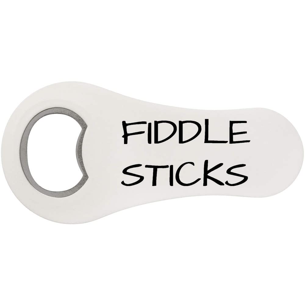 Azeeda 'Fiddlesticks' Bottle Opener Fridge Magnet (BO00072520)