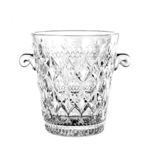 glass ice bucket champagne/wine bucket wine cooler