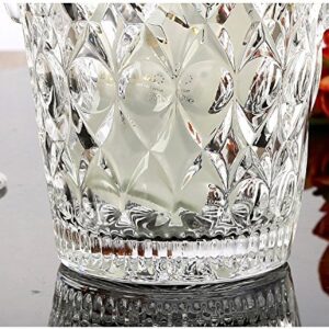 Glass Ice Bucket Champagne/Wine Bucket Wine Cooler