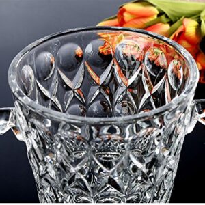 Glass Ice Bucket Champagne/Wine Bucket Wine Cooler