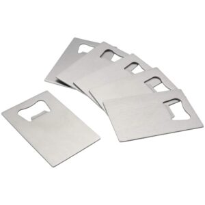 gloreen credit card bottle openers, 6 packs