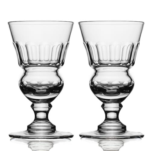 Absinthe Set - Glass Pearl Bubble Fountain Dripper with 2 Spouts, Absinthe Dripper Set, Complete with 2 Reservoir Pontarlier Glasses and Sugar Spoon Set