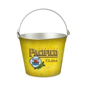 pacifico clara galvanized beer bucket