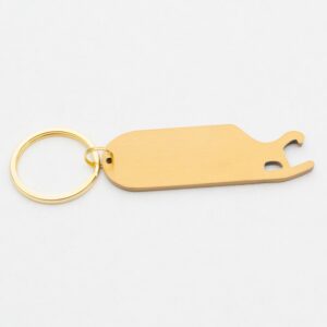 Retirement Gift - "Retired - Goodbye Tension, Hello Pension" Keychain and Bottle Opener