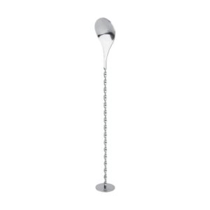 fdit 11" stainless steel long bar spoon steel bartending mixed tall drink stir spoon bar