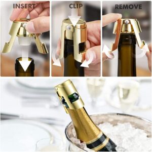 Murano Glass Champagne Bottle Stopper – Unique and beautiful gift for Prosecco, Cava, and Sparkling Wine Stopper – Handmade of Murano Glass with an airtight seal to keep bubbly fresher