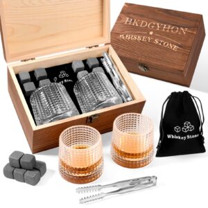 birthday gifts for men, whiskey stones gifts set for fathers day christmas, best gifts for men dad husband boss birthday party holiday present