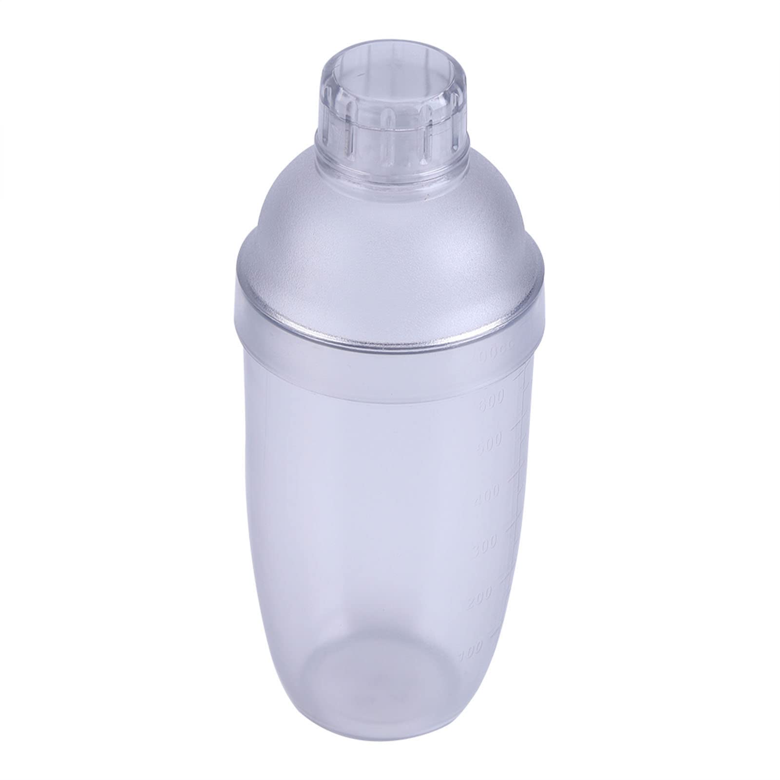 Shaker Bottle 700cc Cocktail Great Anti-leakage Transparent Milk Tea Drink PC Shaking Container Tool with Comfortable Grip for Club Home Use