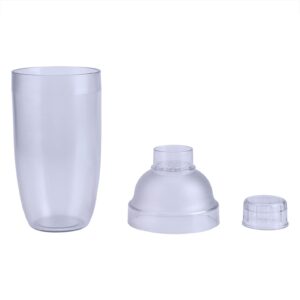 Shaker Bottle 700cc Cocktail Great Anti-leakage Transparent Milk Tea Drink PC Shaking Container Tool with Comfortable Grip for Club Home Use