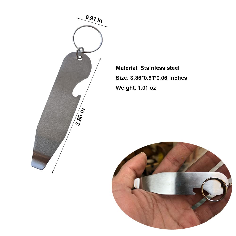 3 Pack Paint Can Opener,Stainless Steel Paint Can Opener Tool,New Model Metal Paint Can Opener Bottle Opener