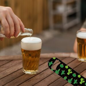 Funny Cactus Stainless Steel Flat Bottle Opener for Kitchen, Party, Bar or Restaurant, Funny Boyfriend Men friends Gift