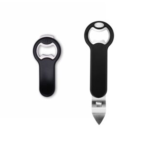 kitchendao magnetic bottle and can opener for refrigerator & 2 in 1 magnetic beer bottle opener for fridge