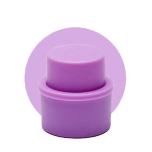 helyzq fizz keeper! safe and durable, bottle pump caps,bottle stopper, pump bottle dispenser cap, like a wine bottle stopper,drink cap,bottle cap,fizzy sealer,vacuum soda cap, purple, 4.5 x 5 cm