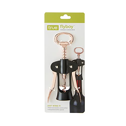 True Flyboy Copper & Black Winged Corkscrews