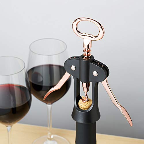 True Flyboy Copper & Black Winged Corkscrews