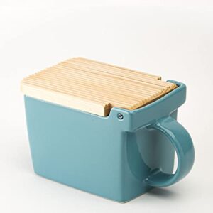 ZERO JAPAN BEE HOUSE SALTBOX 16 oz (Ice Blue)