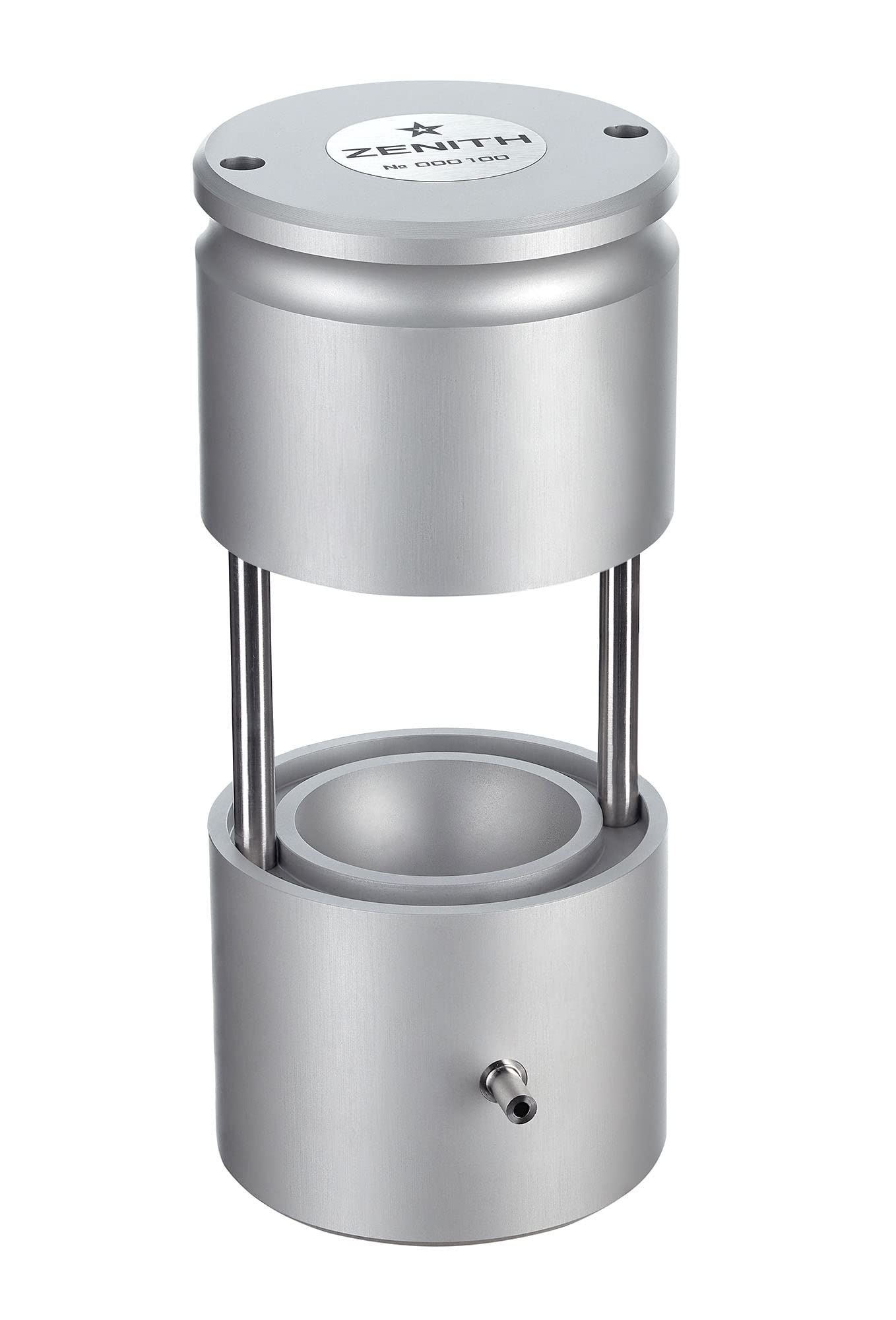 ICE BALL PRESS For Perfect Cocktails. creating crystal-clear BALLS 55mm. your home bar., Silver