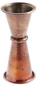 american metalcraft acj4 antique copper jigger, 1 oz. x 1.5 oz.