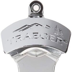 Traeger Grills 7C8525 Chrome Bottle Opener, 7.87 in X 2.36 in