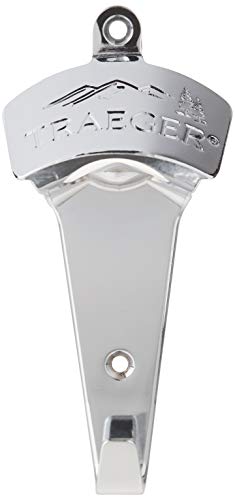 Traeger Grills 7C8525 Chrome Bottle Opener, 7.87 in X 2.36 in