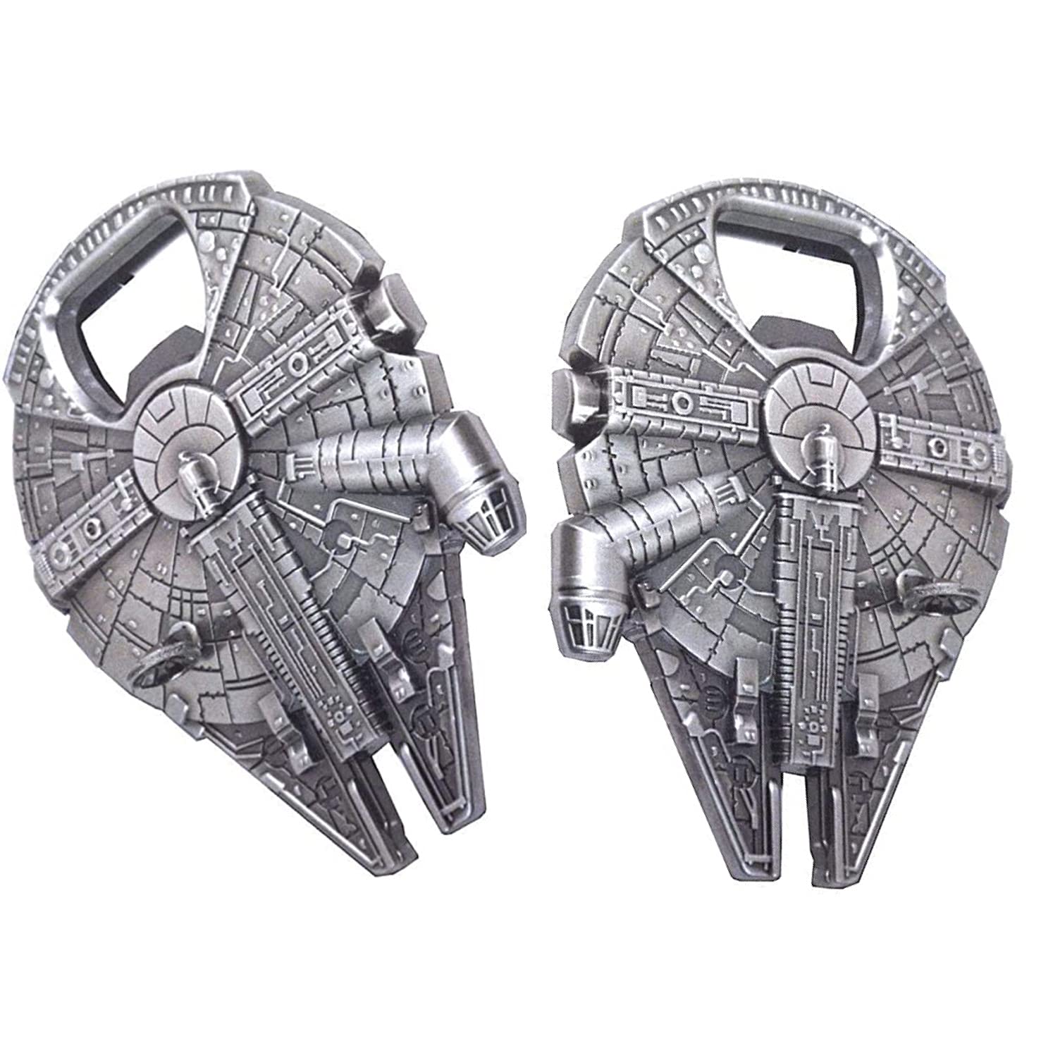 2 Pcs Millennium Falcon Metal Star Wars Bottle Wine Opener Bottle Zinc Alloy Black Knight Outdoor Tool - Wine Bottle Opener Kitchen Tools for Souvenirs Kitchen Tools for Souvenirs & Gift