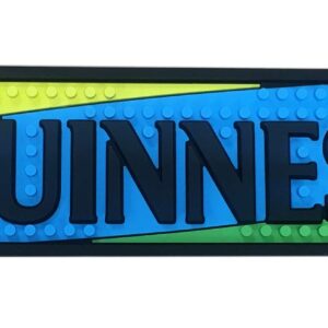 Guinness Toucan Colorful PVC Bar Mat | Guinness Official Merchandise No Spillage Bar Mat