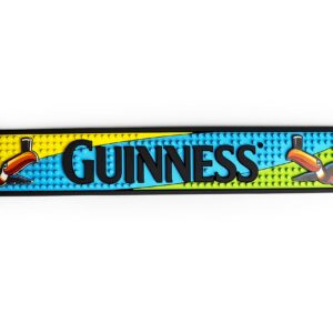 Guinness Toucan Colorful PVC Bar Mat | Guinness Official Merchandise No Spillage Bar Mat