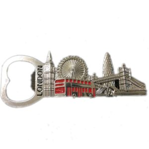 london england world 3d metal strong fridge bottle opener mgnet collection travel souvenir tourist gift home and kitchen decoration magnetic sticker from china (c)